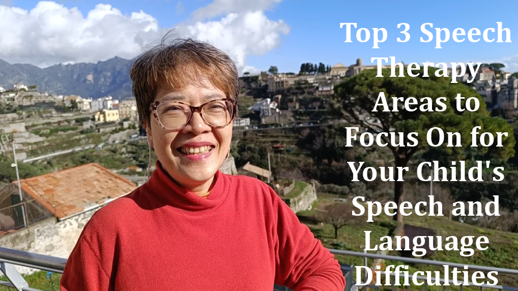 Top 3 Speech Therapy Areas to Focus On for Your Child’s Speech and ...